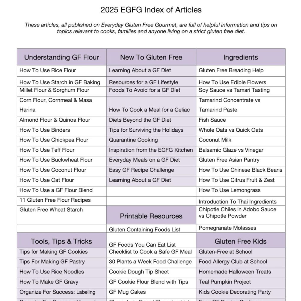 How to Use Rice Flour in Gluten Free Baking - Everyday Gluten Free Gourmet